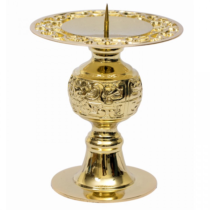 www.yeraya.com - Tempat Lilin Altar Top Quality Fancy Gold + Kotak ...