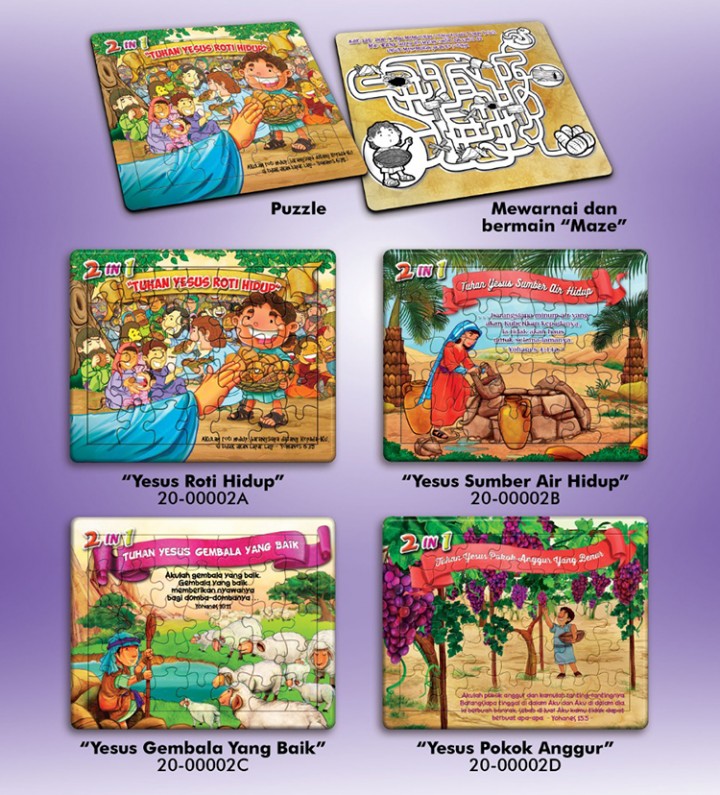 www.yeraya.com - Puzzle & Maze Rohani 2 in 1