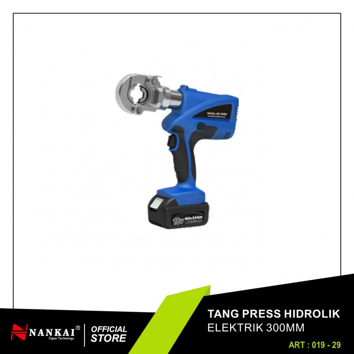 Nankai Tools - TANG PRESS HIDROLIK ELEKTRIK 300 MM