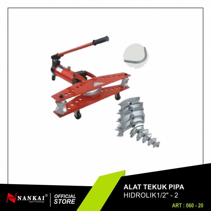 Nankai Tools - ALAT TEKUK PIPA HIDROLIK 1/2" - 2"