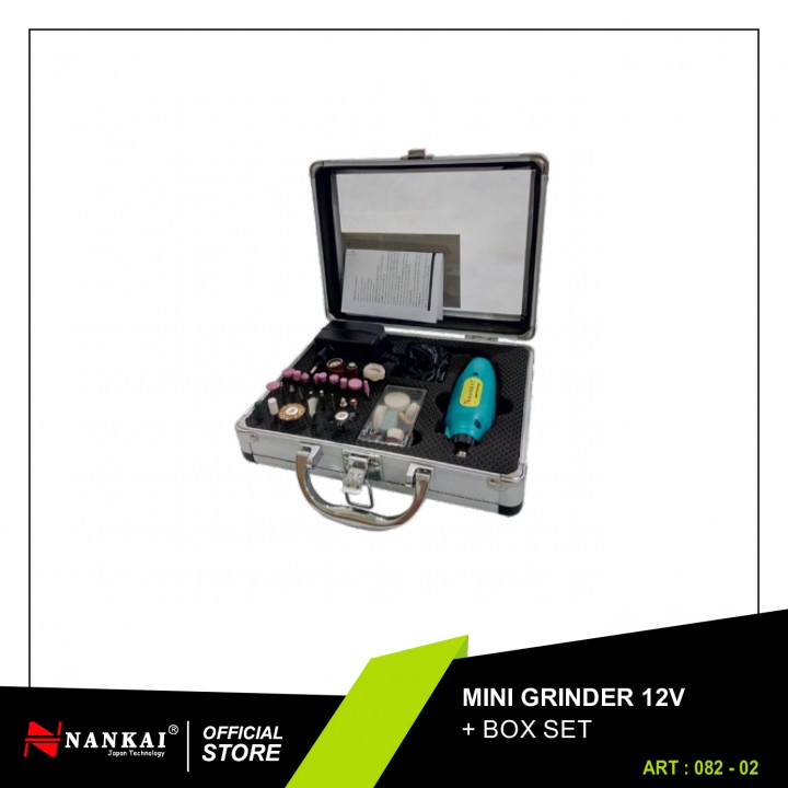 Nankai Tools - MINI GRINDER 12V SET