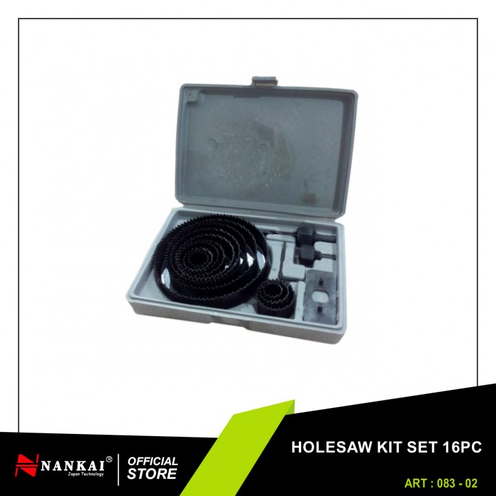 Nankai Tools - HOLESAW KIT 16 PC