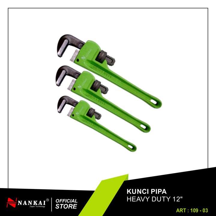 Nankai Tools - KUNCI PIPA HEAVY DUTY 12"