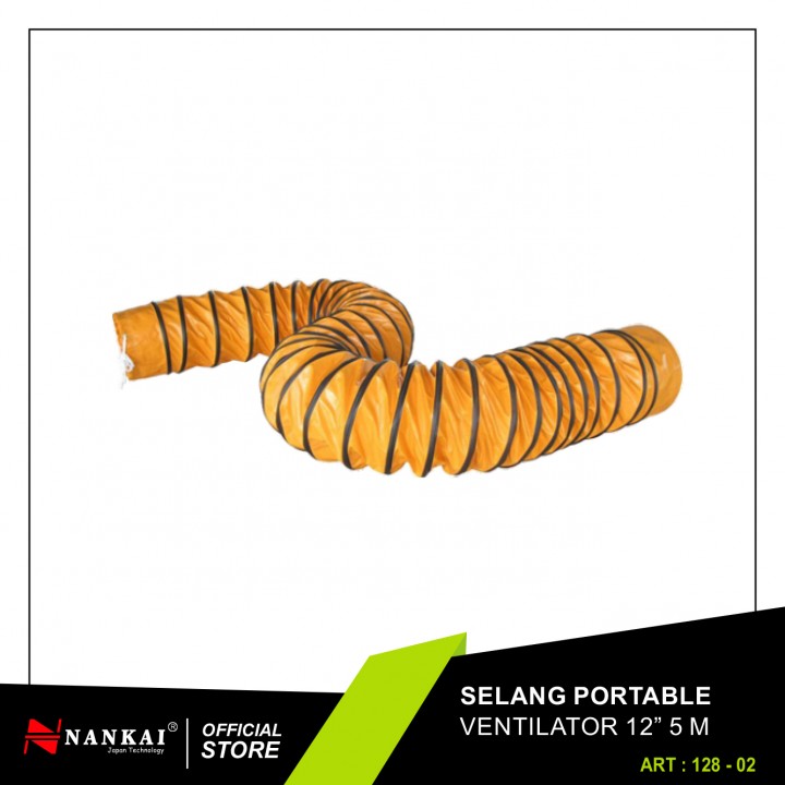Nankai Tools - SELANG PORTABLE VENTILATOR 12" - 5M