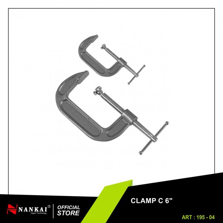 Nankai Tools - CLAMP C 6"