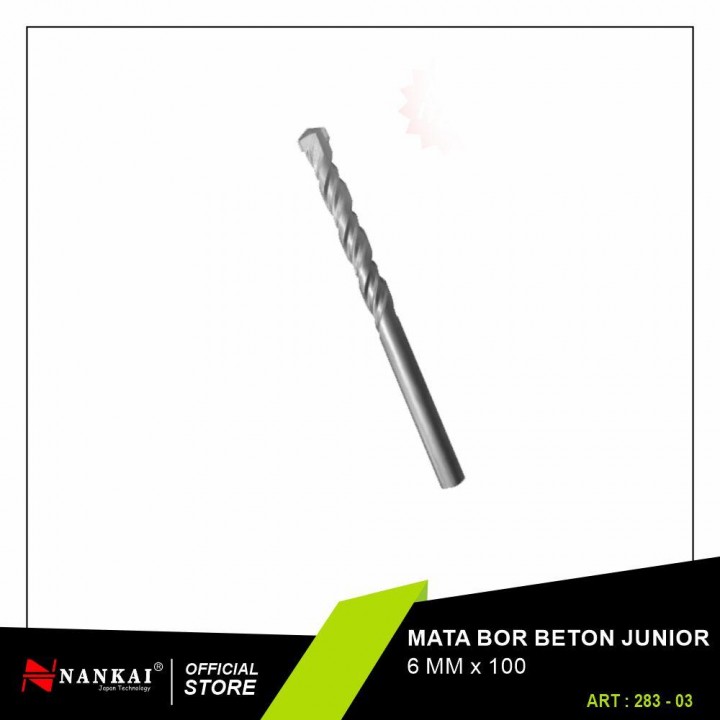 Nankai Tools - MATA BOR BETON JUNIOR 6 MM X 100