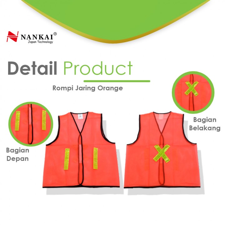 Nankai Tools - ROMPI JARING ORANGE