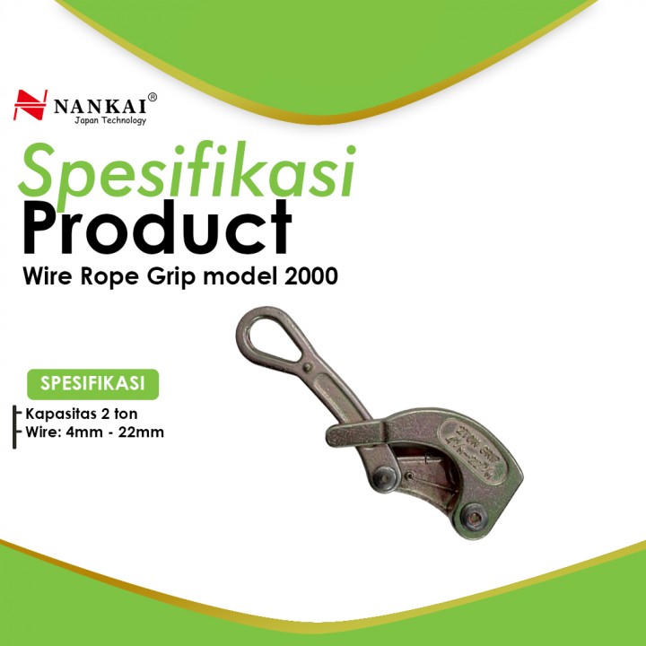 Nankai Tools - WIRE ROPE GRIP
