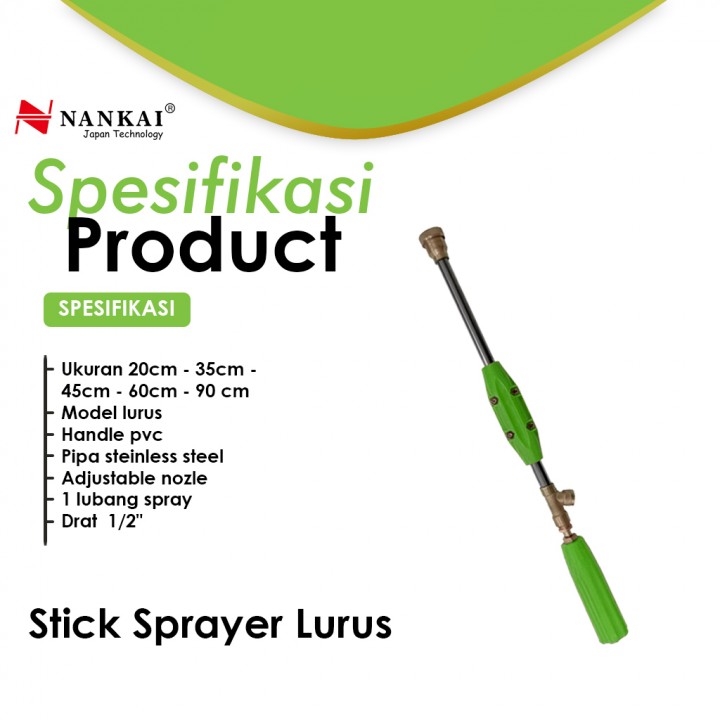 Nankai Tools - STIK SPRAYER LURUS 60 CM