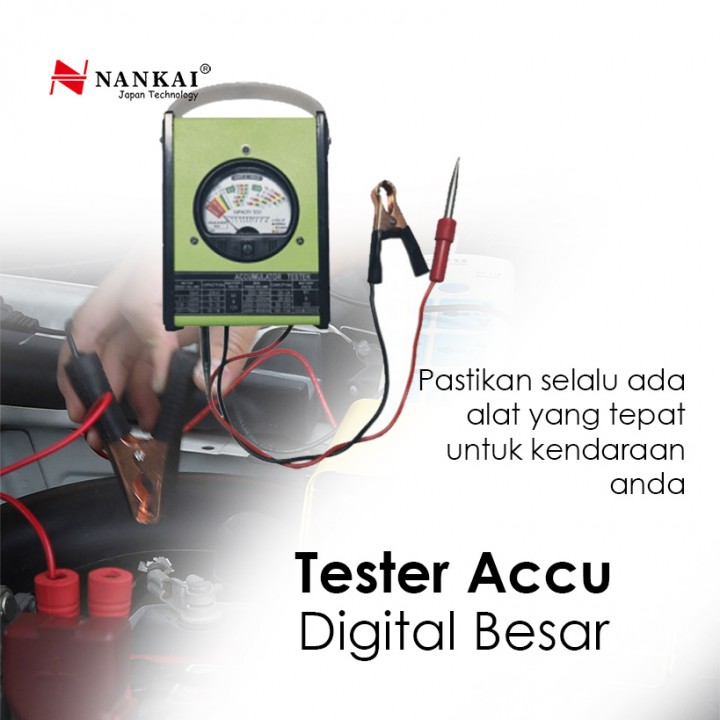 Nankai Tools - TESTER ACCU ANALOG