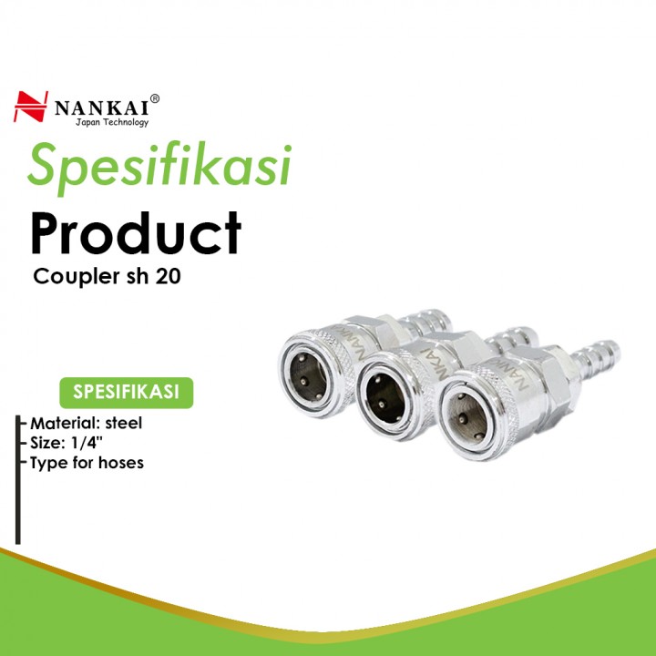 Nankai Tools - COUPLER SH 20
