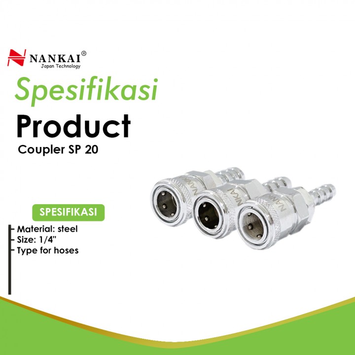 Nankai Tools - COUPLER SP 20