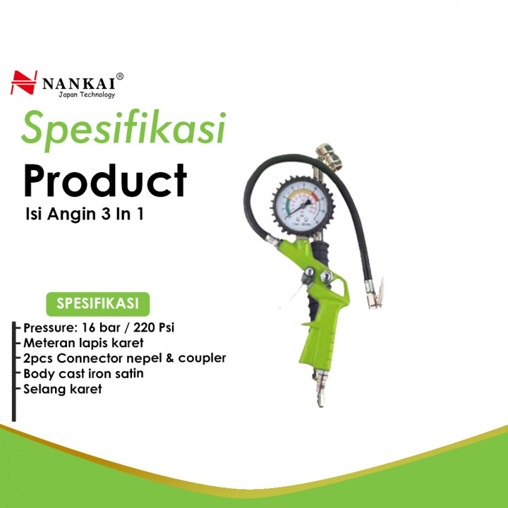 Nankai Tools - ISI ANGIN 3 IN 1