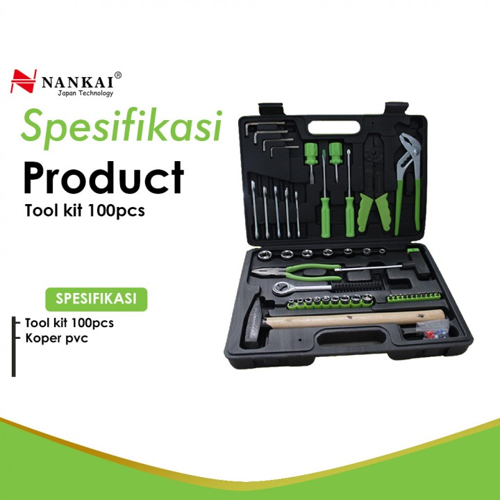 Nankai Tools - TOOL KIT 100 PC
