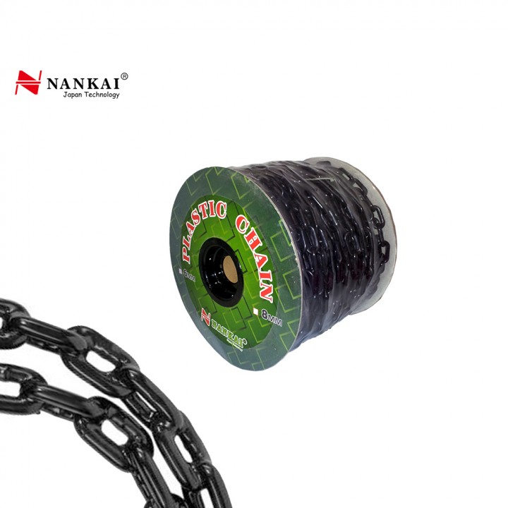 Nankai Tools - RANTAI PVC HITAM 8MM x 30M