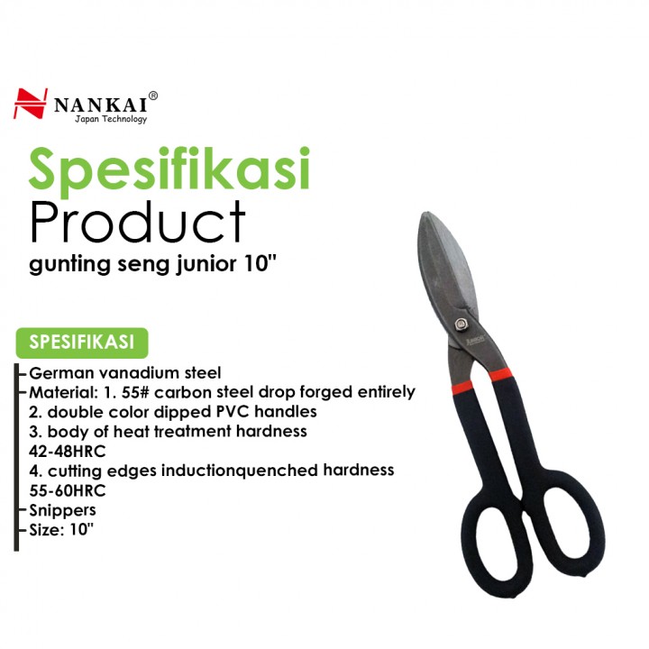 Nankai Tools - GUNTING SENG 10''
