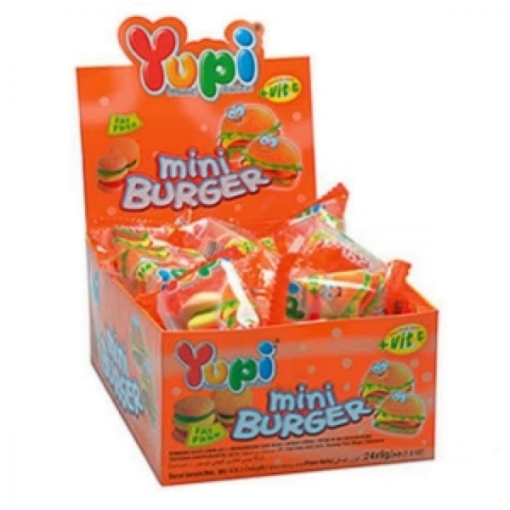 8992741941006 UPC 8g Yupi Mini Burger ( X 24)
