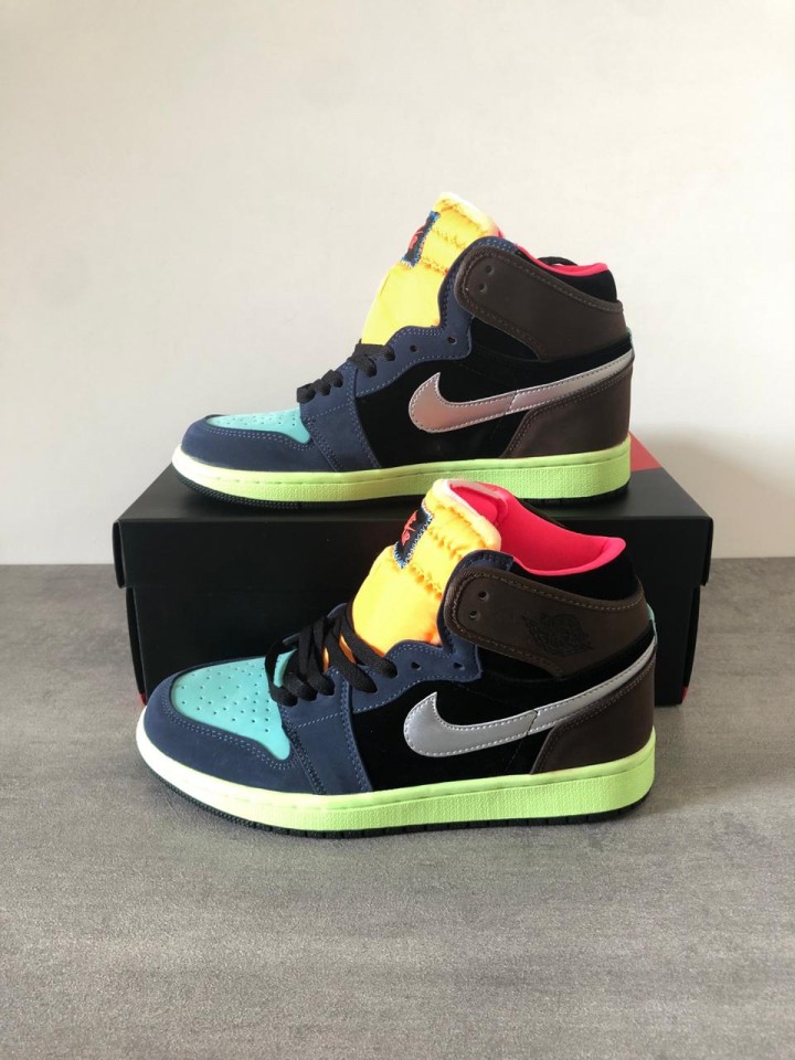Branded Outlet - NIKE AIR JORDAN 1 HIGH OG BIO HACK BASKETBALL SHOES