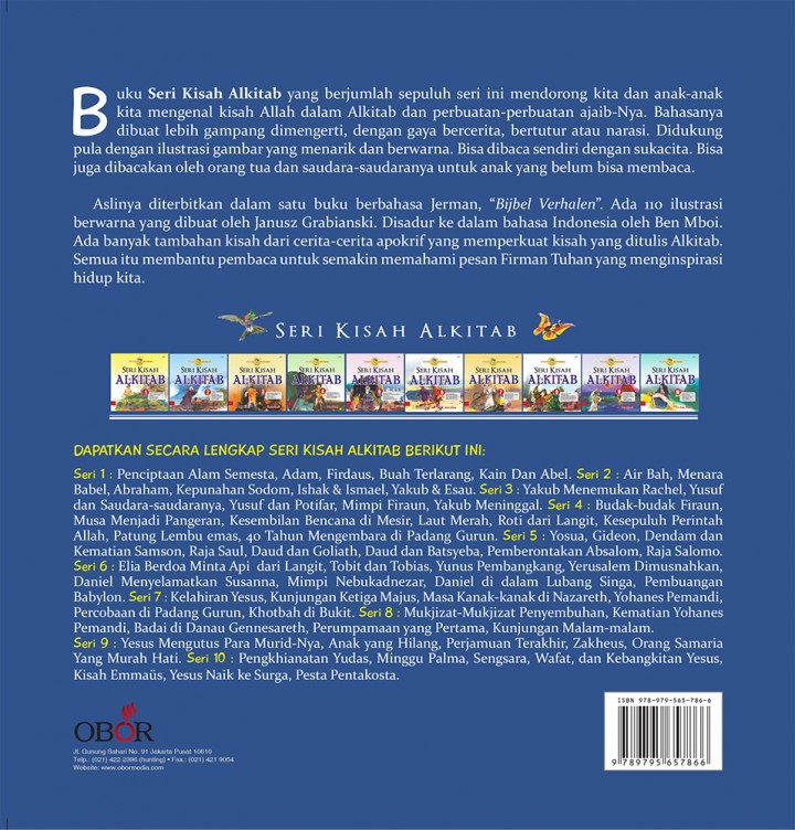 www.yeraya.com - Buku Cerita Anak Seri Kisah Alkitab - Elia Berdoa