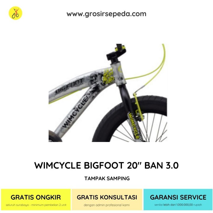 GROSIRSEPEDA.com - WIMCYCLE BMX 20 BIGFOOT