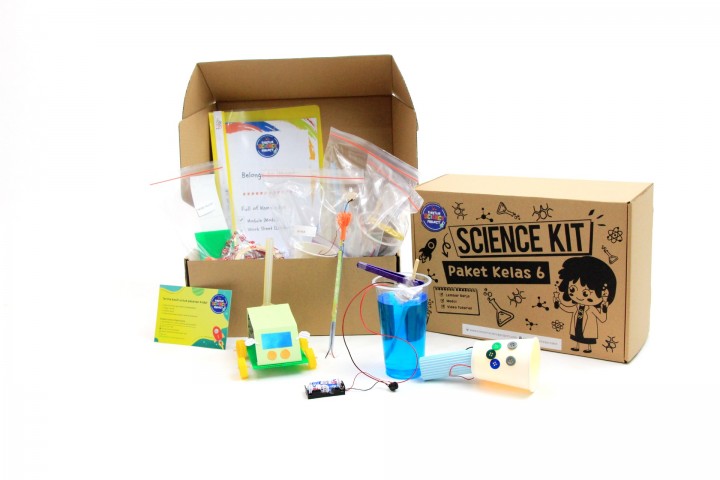 Einstein Science Project - Paket Sains Kelas 6 SD