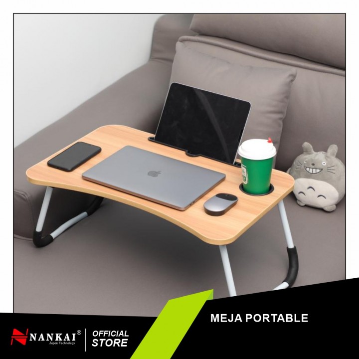 Nankai Tools - MEJA PORTABLE WARNA COKLAT