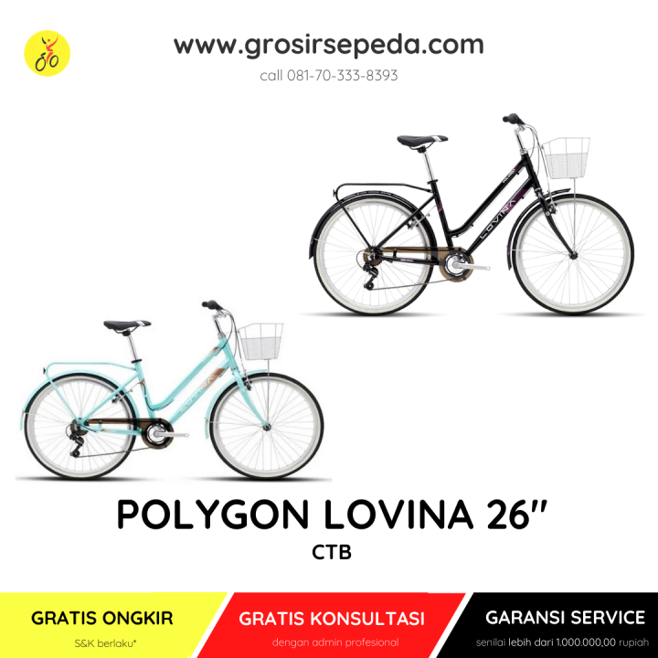 GROSIRSEPEDA.com - POLYGON CTB 26 LOVINA