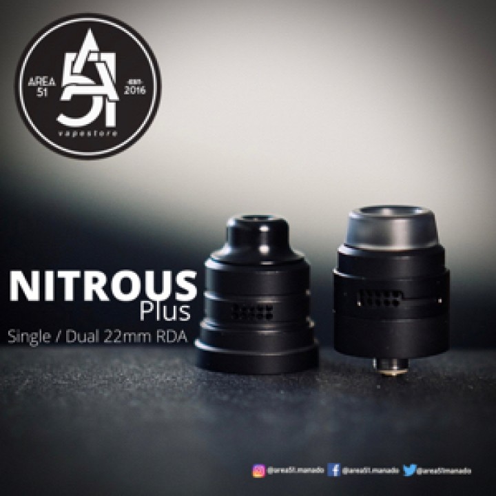 Area51 Katamso RDA NITROUS PLUS 22MM, 50% OFF