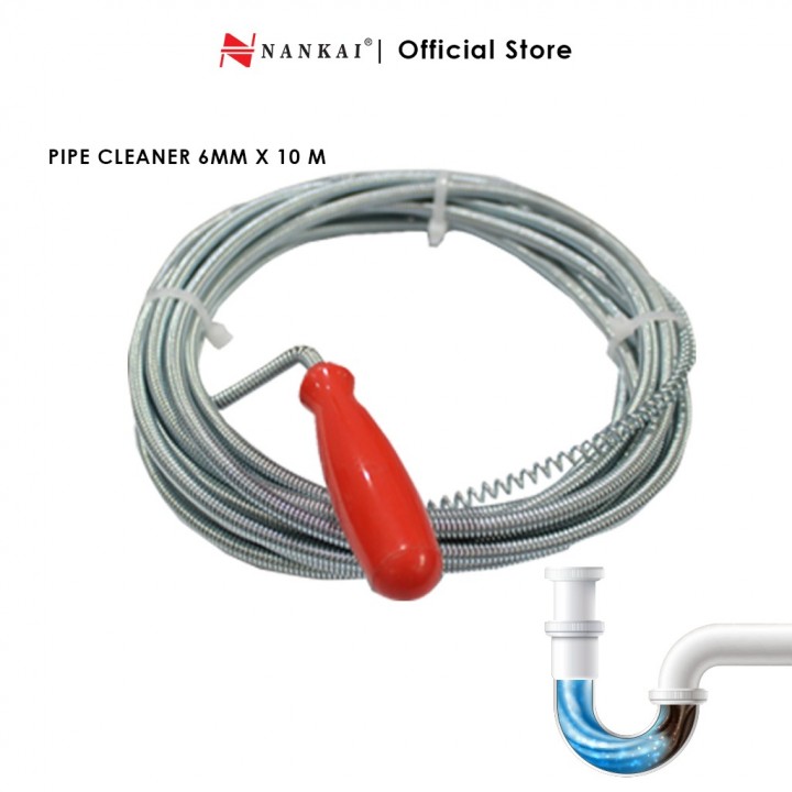 Nankai Tools - PIPE CLEANER / PEMBERSIH PIPA MANUAL 6MM X 10M