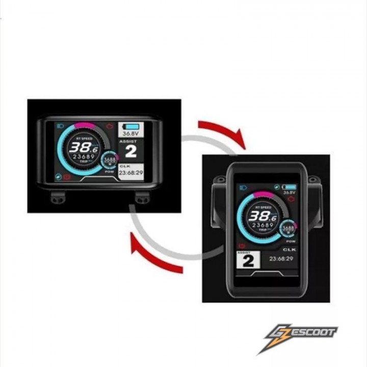 GB Escoot - Display 3.5Inch TFT Colorful Speedometer Waterproof IP65