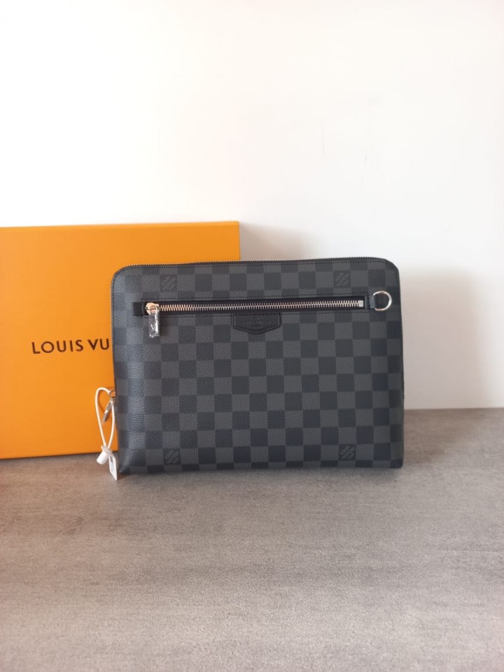 Branded Outlet - LOUIS VUITTON NEW POUCH DAMIER GRAPHITE CANVAS