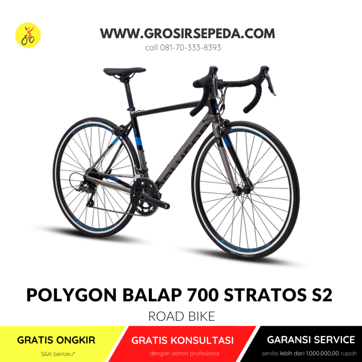 GROSIRSEPEDA.com - POLYGON 700 STRATOS S2