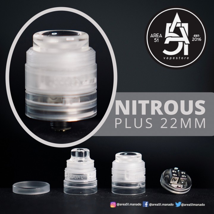 Area51 Katamso RDA NITROUS PLUS 22MM, 50% OFF