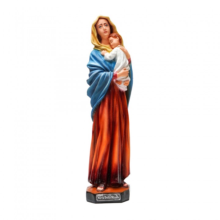 www.yeraya.com - Patung Bunda Maria Della Strada Warna 40cm