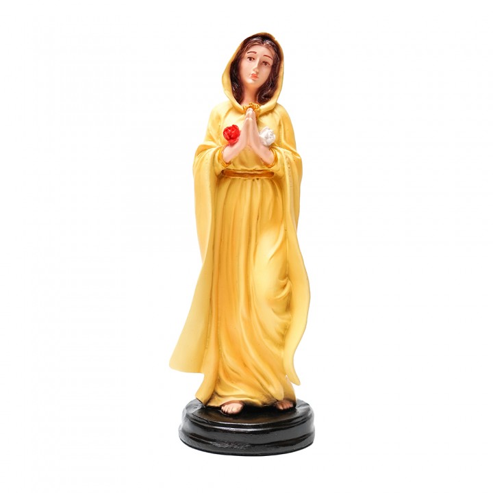 www.yeraya.com - Patung Bunda Maria Rosa Mistika Ivory 20cm