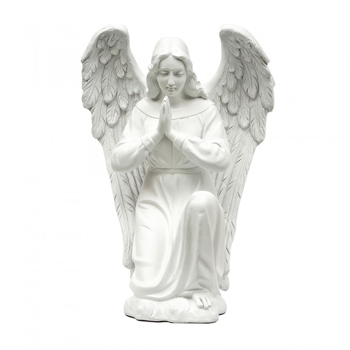 www.yeraya.com - Patung Pajangan Malaikat Makam Tangan Berdoa Putih ...