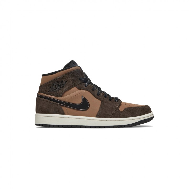 BADASS MONKEY - AIR JORDAN 1 MID SE DARK CHOCOLATE