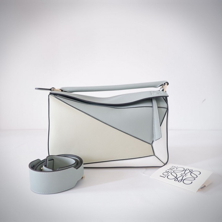 Branded Outlet - LOEWE PUZZLE COLORBLOCK BAG IN CLASSIC CALFSKIN