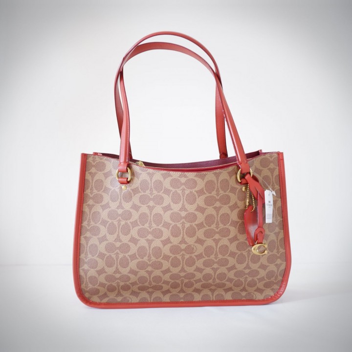 Branded Outlet - COACH TYLER CARRYALL IN SIGNATURE CANVAS