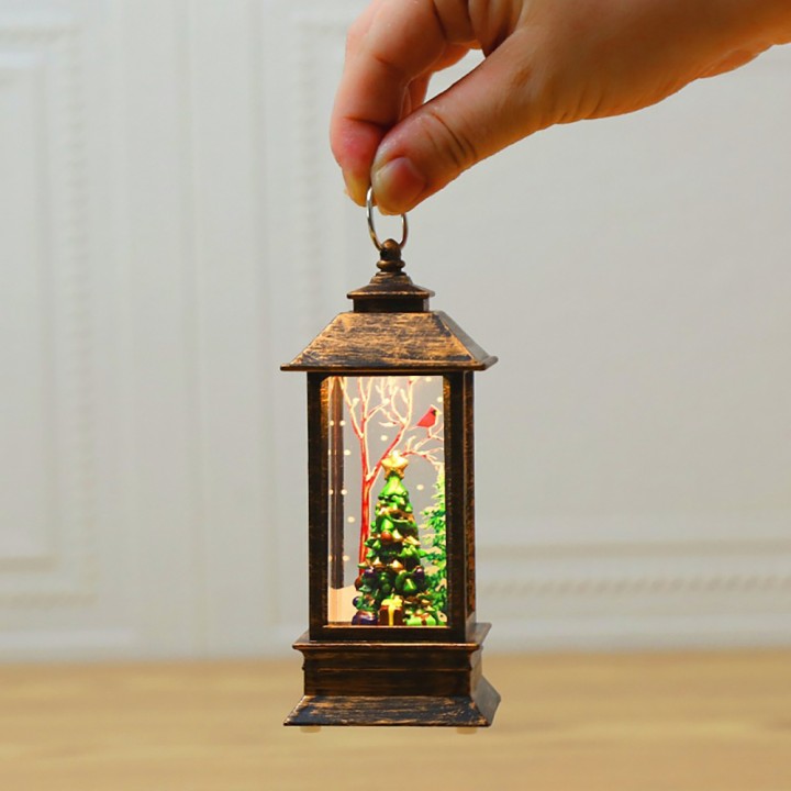 www.yeraya.com - Pajangan Natal Lentera Lampu Warm White