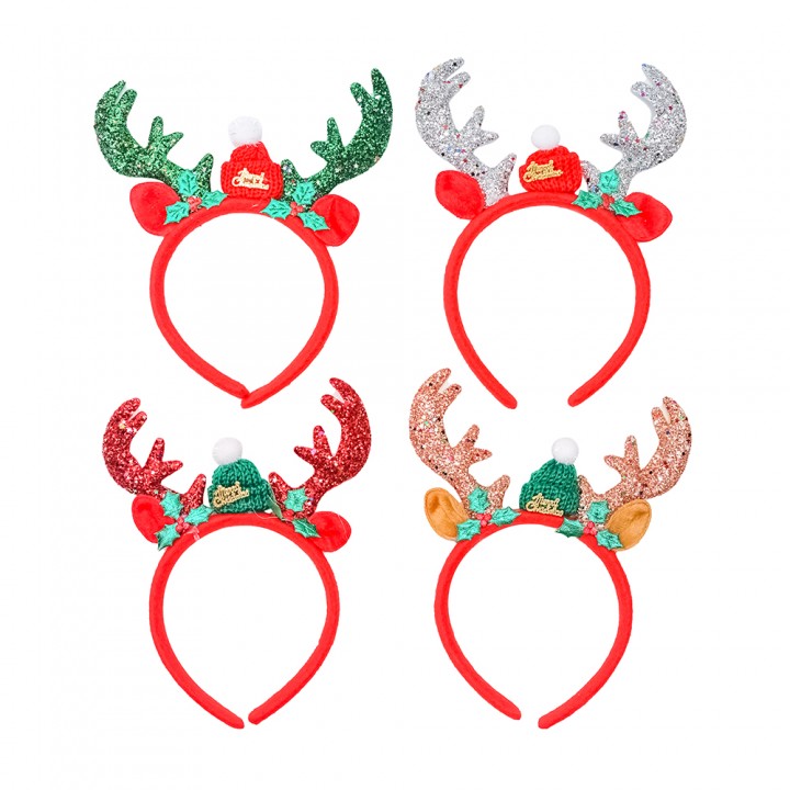 www.yeraya.com - Aksesoris Bando Natal / Tanduk Rusa Bertopi Merry ...