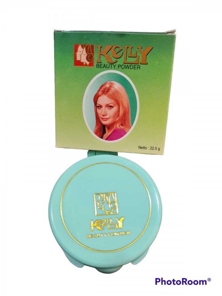 Mulia Shop - Kelly Compact Natural Hijau 22.5g