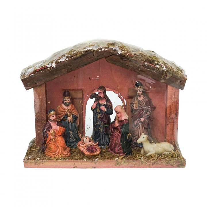 www.yeraya.com - Pajangan Natal Gua Nativity Kelahiran Yesus Rumput