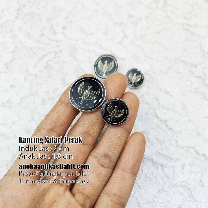 Aneka Aplikasi Jahit - Kancing Jas Epoxy SE102186 A KP 40 (Gross)
