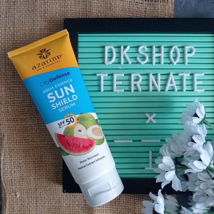 DKSHOP TERNATE - Azarine Aqua Essence Sun Shield Serum SPF 50 PA