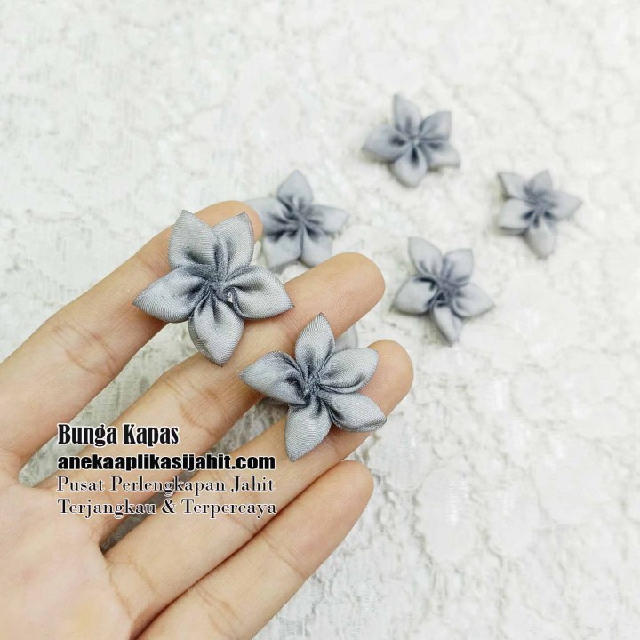 Aneka Aplikasi Jahit - Bunga Kapas (25 Pcs)