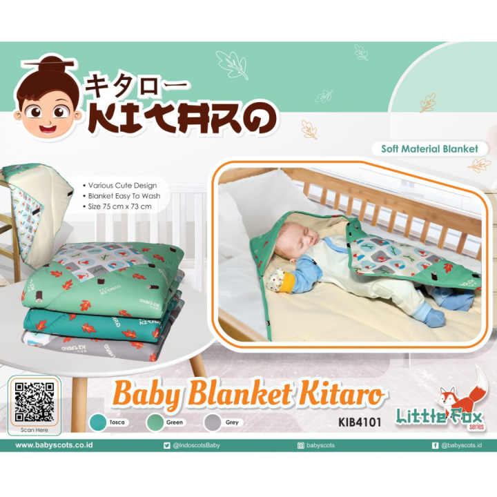 FANIA Baby and Kid's Shop - KITARO KIB4101 SELIMUT BABY BLANKET LITTLE ...