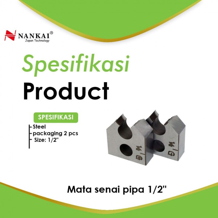 Nankai Tools - MATA SENAI PIPA 1/2'' NANKAI