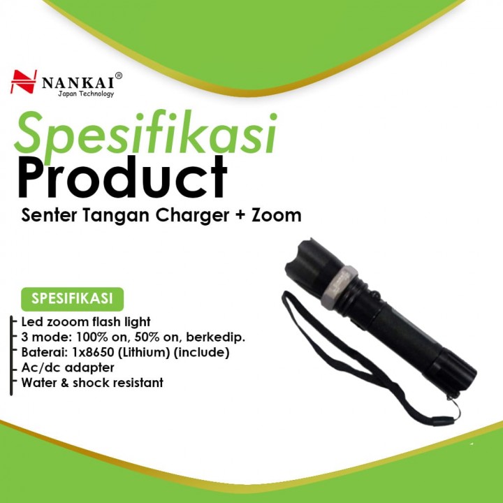 Nankai Tools - SENTER TANGAN ZOOM