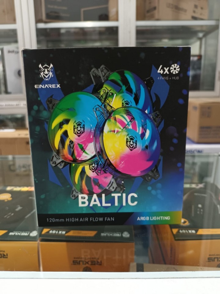 Rex Computer - FAN EINAREX BALTIC ARGB KIT 4 in 1